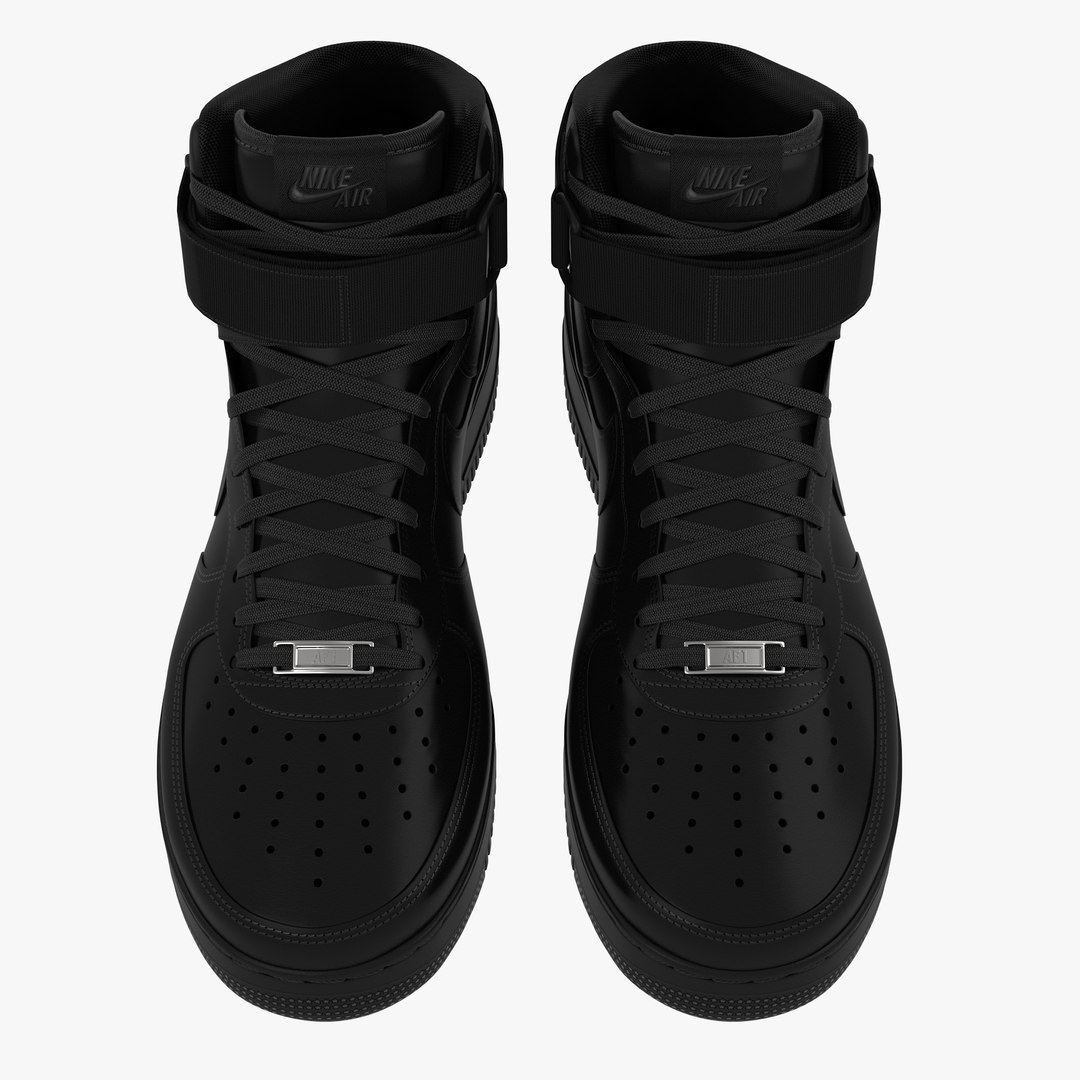 Nike Air Force 1 3D Model - TurboSquid 1250990
