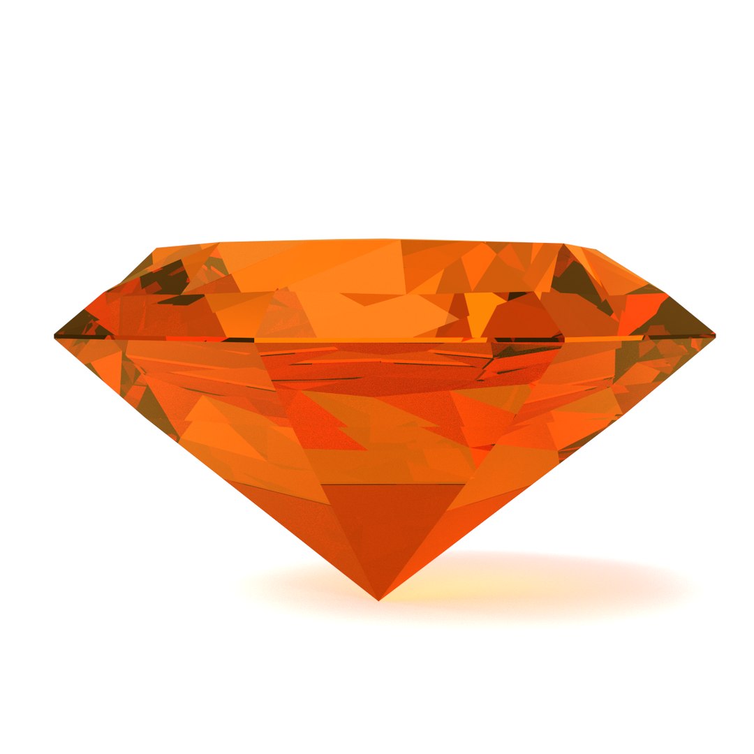 3d Model Simple Diamond