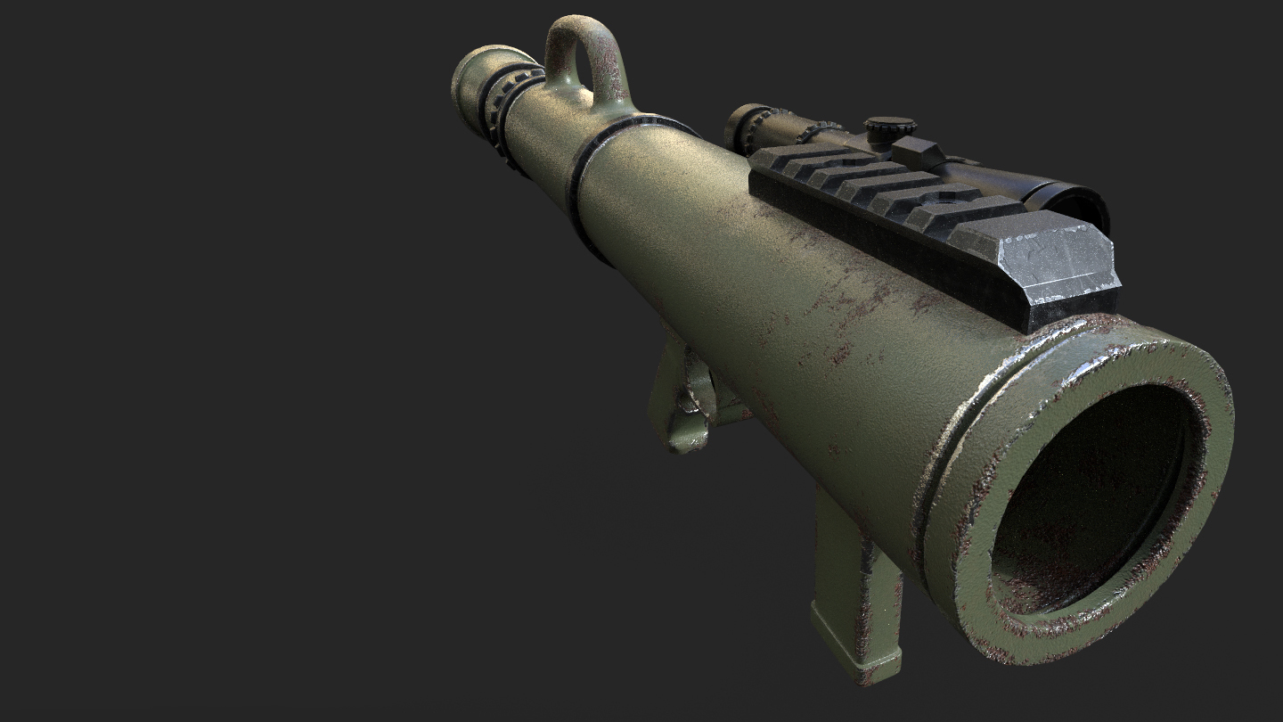 3D model rocket launcher - TurboSquid 1371422