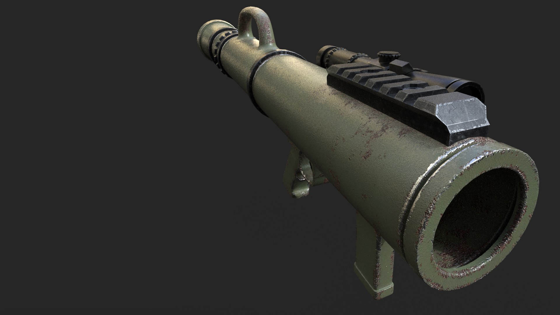 3D Model Rocket Launcher - TurboSquid 1371422