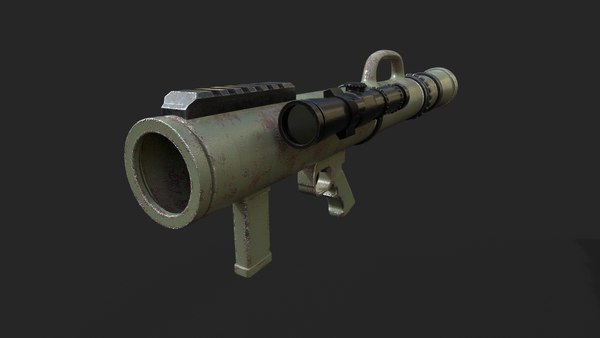 3D model rocket launcher - TurboSquid 1371422