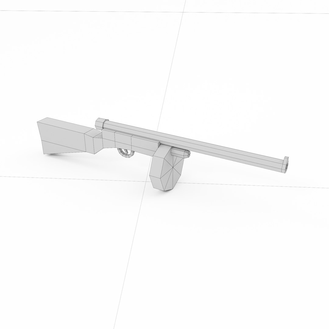 3D Suomi Kp 31 Submachine Gun Model - TurboSquid 1991937