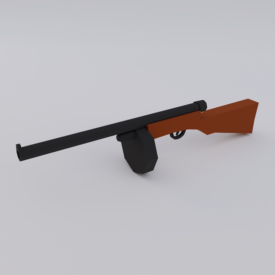 3D Suomi Kp 31 Submachine Gun Model - TurboSquid 1991937