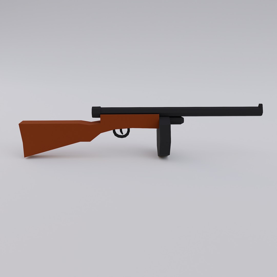 3D Suomi Kp 31 Submachine Gun Model - TurboSquid 1991937