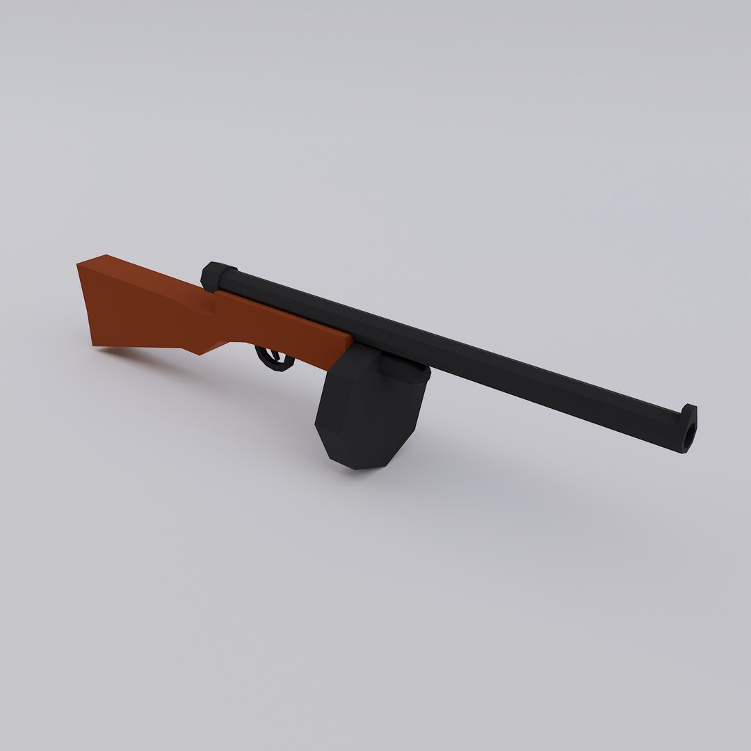 3D Suomi Kp 31 Submachine Gun Model - TurboSquid 1991937