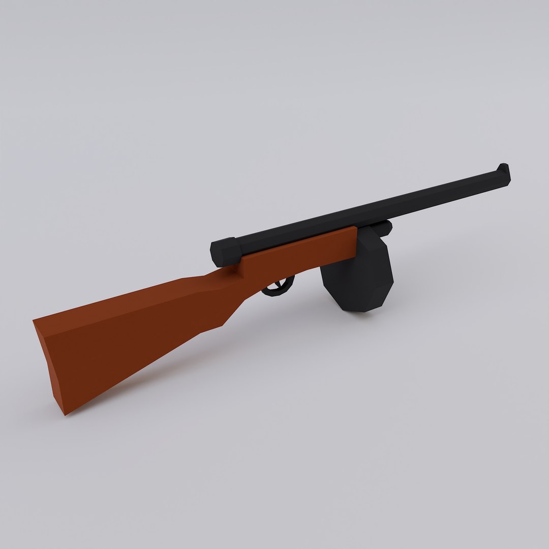 3D Suomi Kp 31 Submachine Gun Model - TurboSquid 1991937