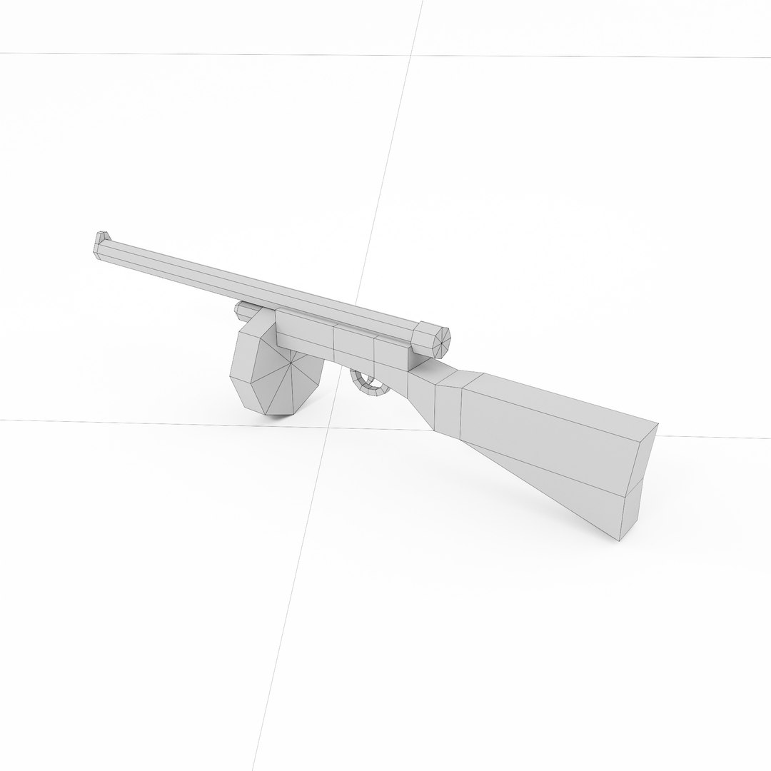 3D Suomi Kp 31 Submachine Gun Model - TurboSquid 1991937