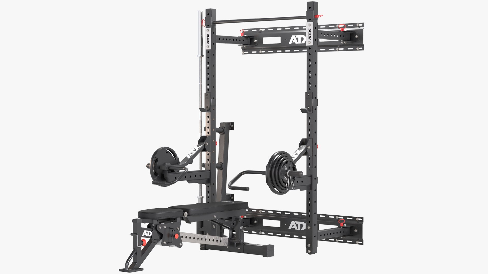 ATX Wall-Mount Folding Half Rack FBR-750 3D Model - TurboSquid 2326480