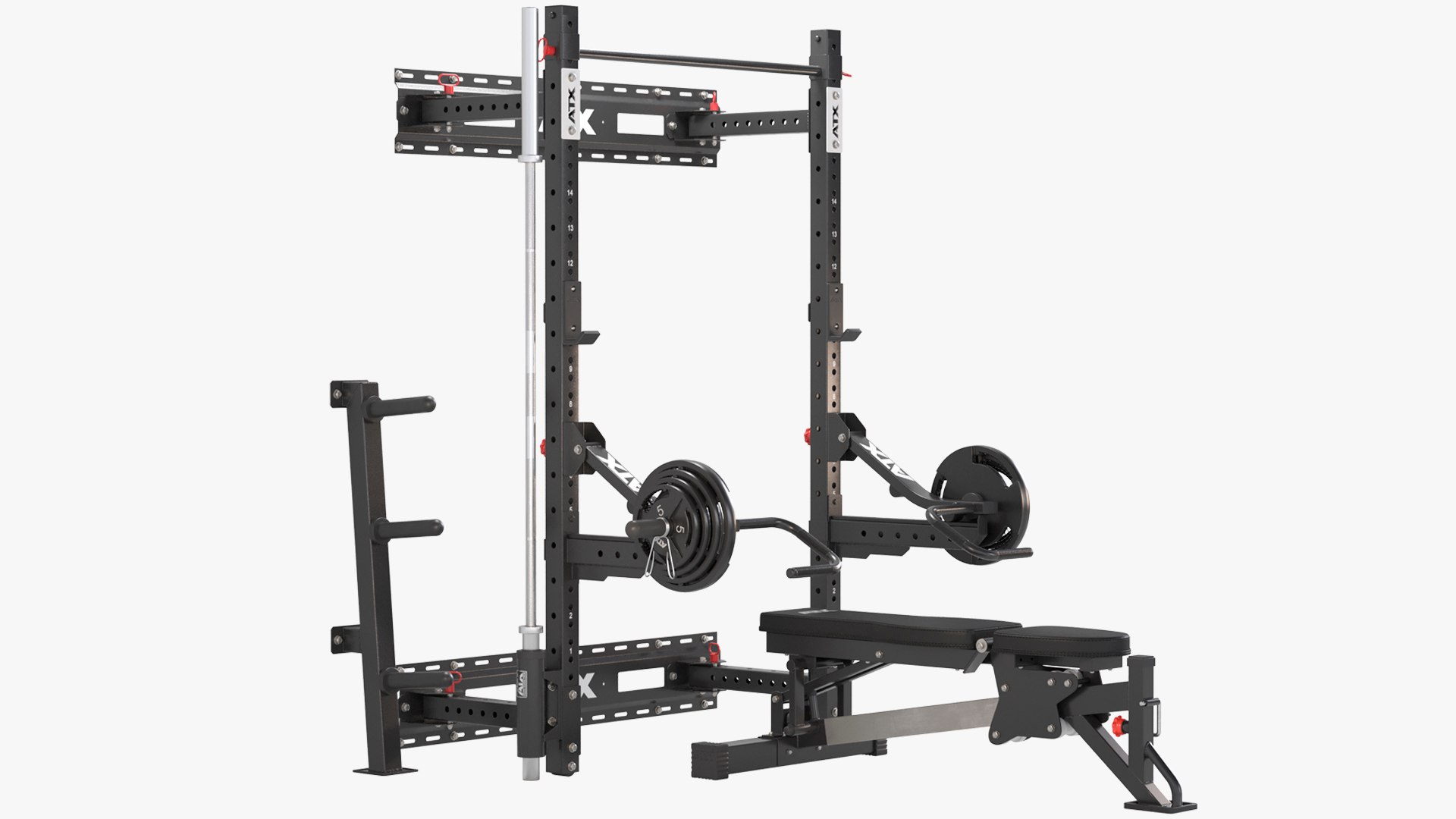 ATX Wall-Mount Folding Half Rack FBR-750 3D Model - TurboSquid 2326480