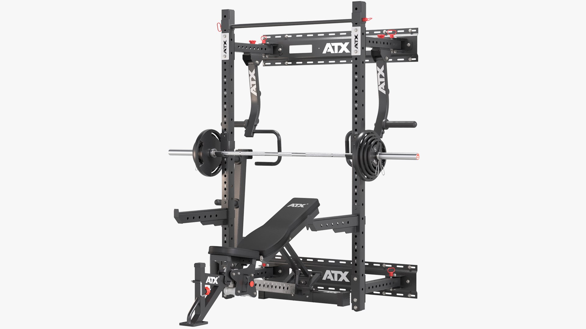 ATX Wall-Mount Folding Half Rack FBR-750 3D Model - TurboSquid 2326480