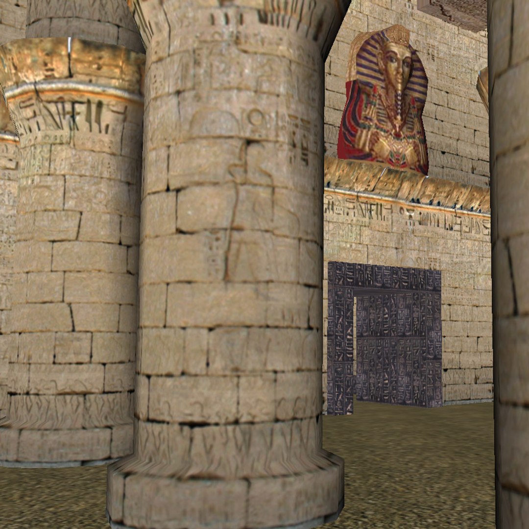 3d egyptian tomb