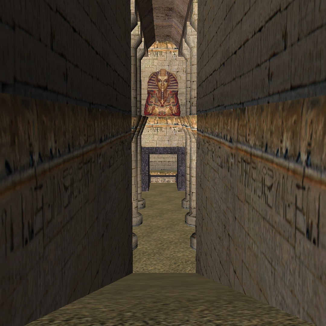 3d egyptian tomb