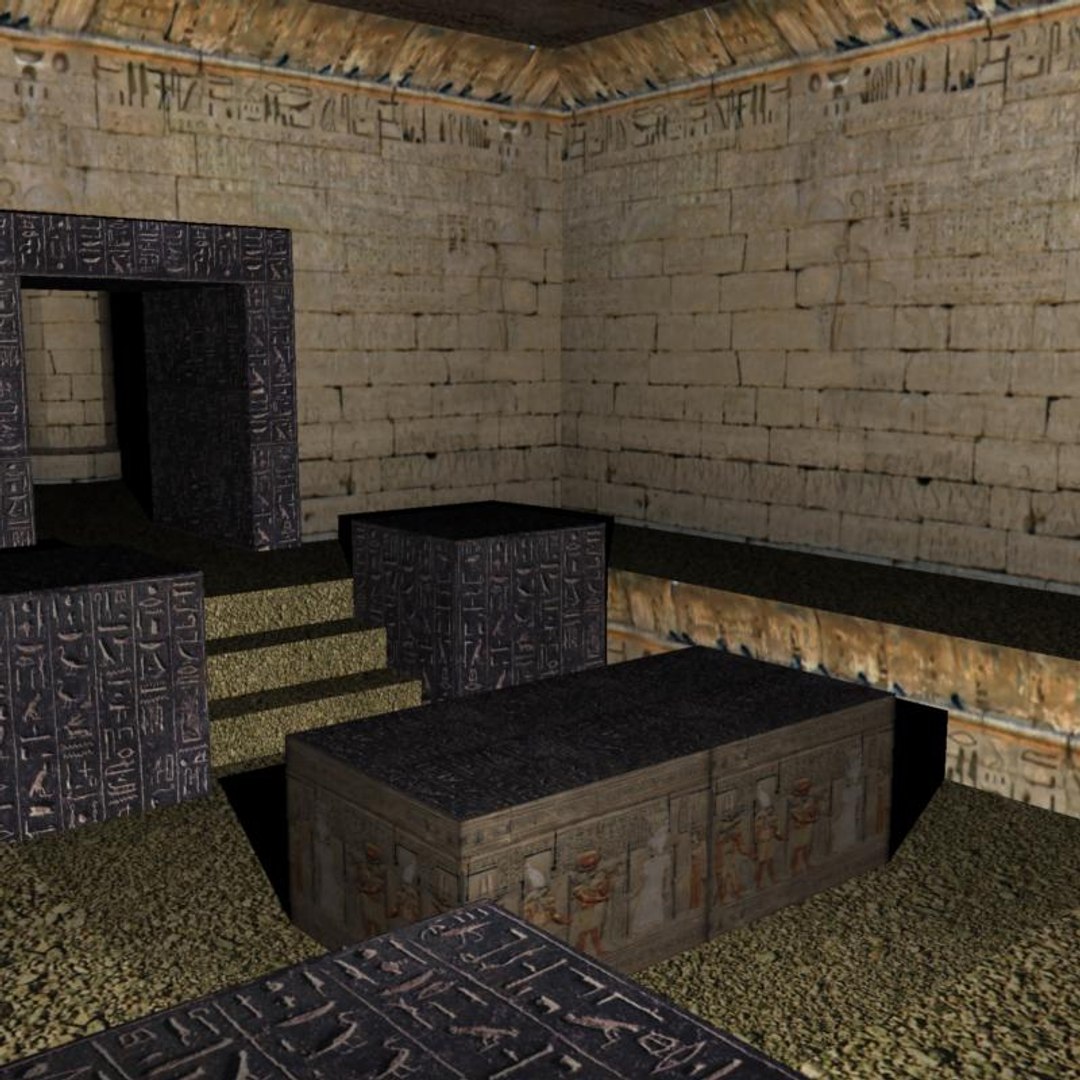 3d egyptian tomb