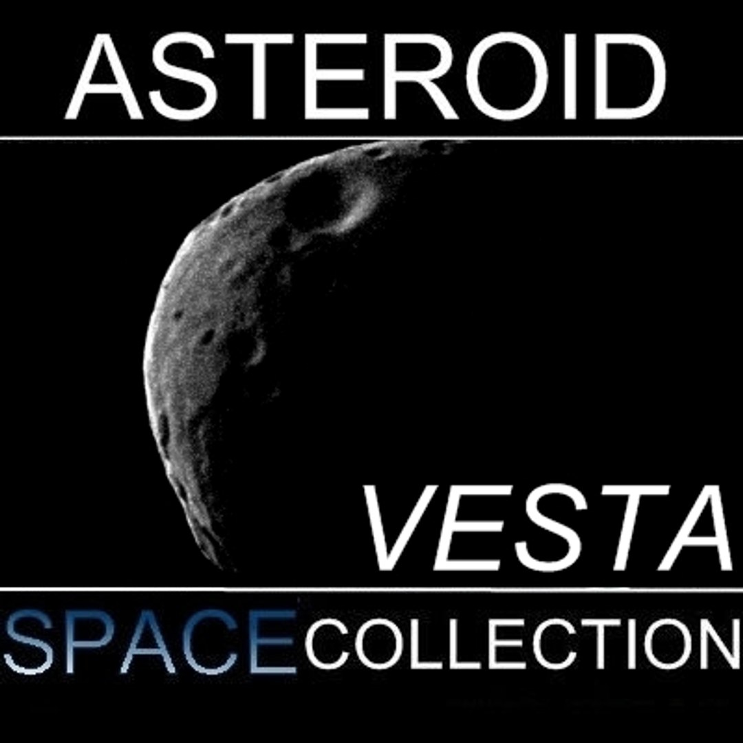 3dsmax Vesta Asteroid