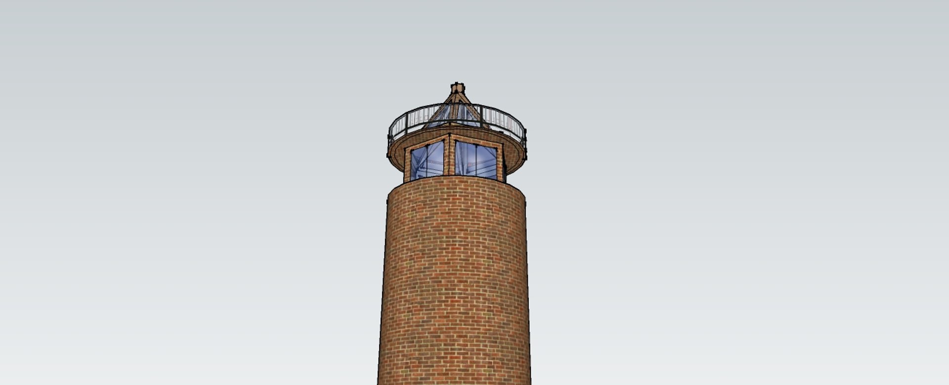 Beacon Lighthouse Minaret Light 3d Model