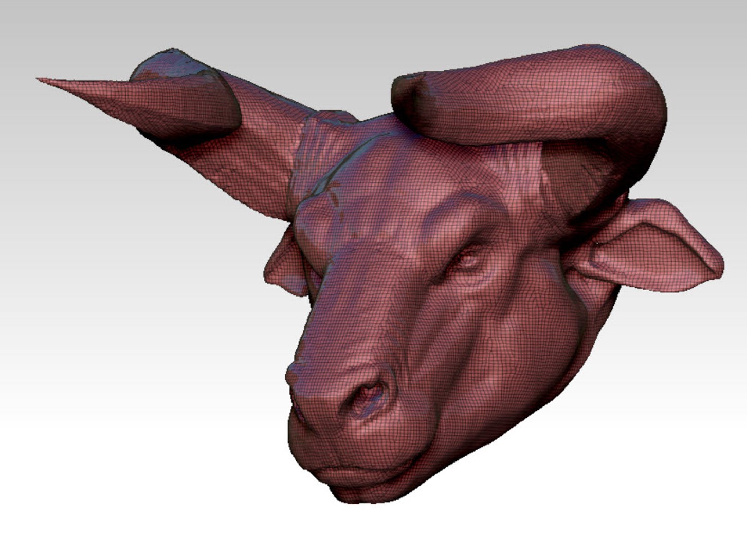 3D bull model - TurboSquid 1288297