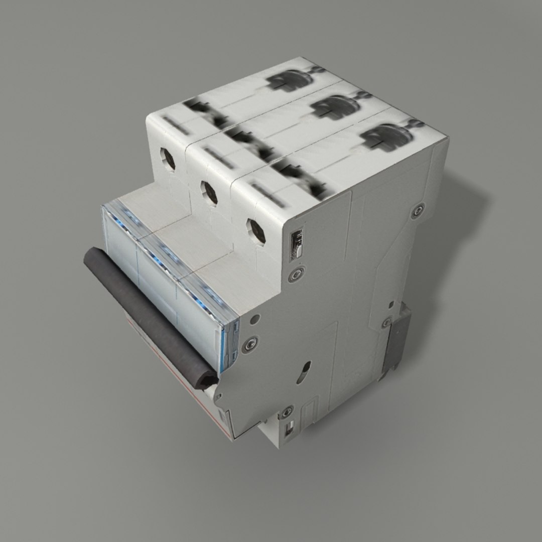 Circuit Breakers 3D Model - TurboSquid 1369198