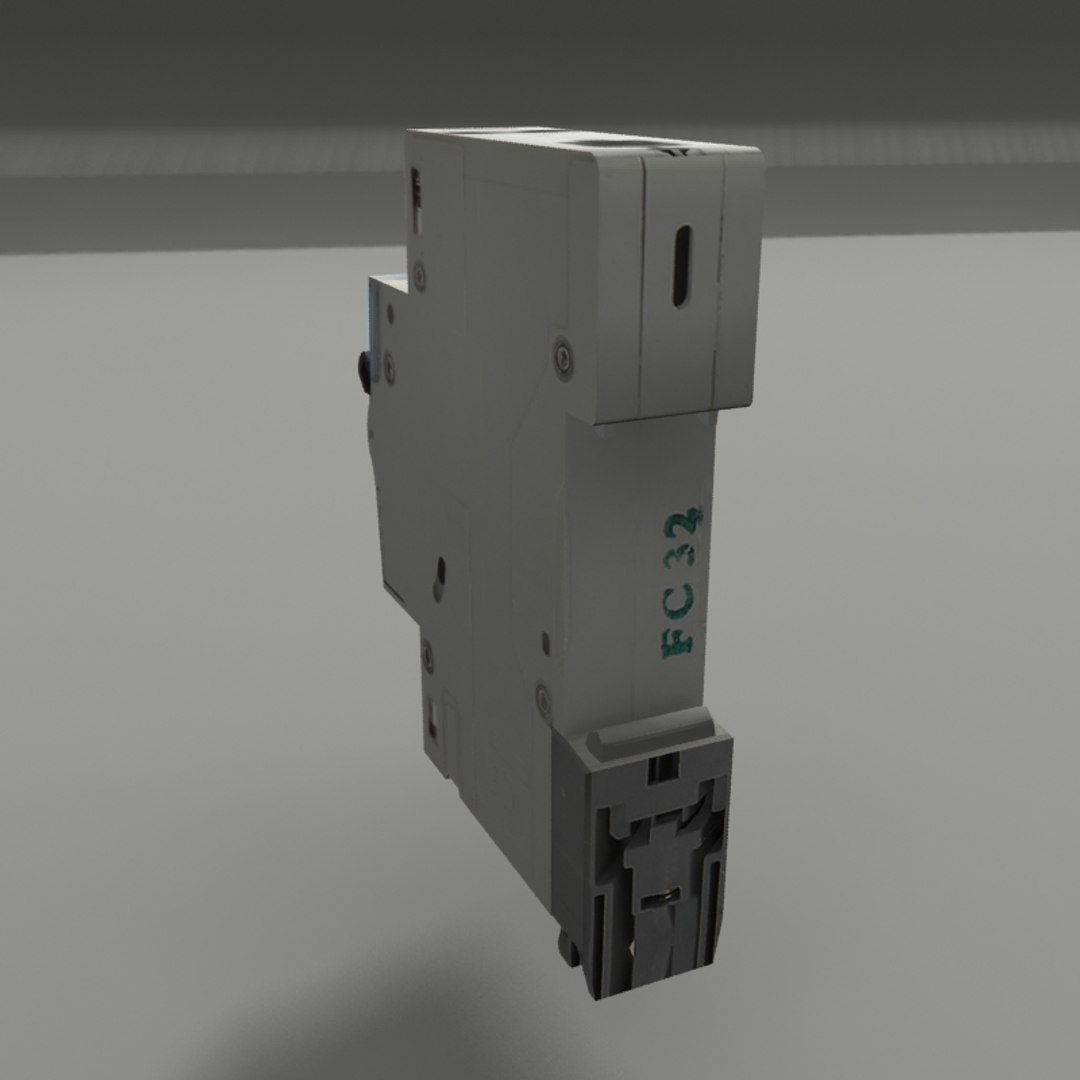 Circuit breakers 3D model - TurboSquid 1369198