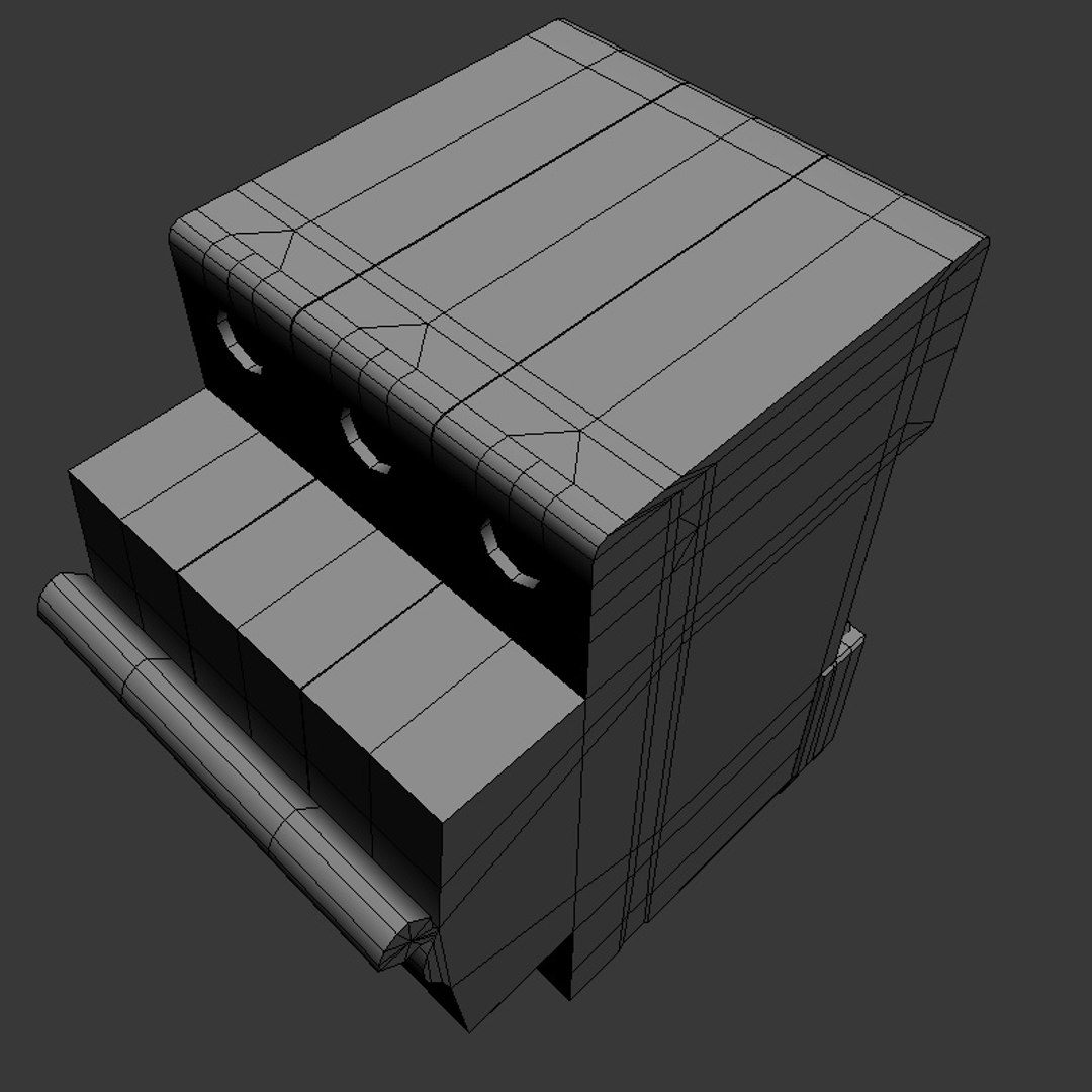 Circuit Breakers 3D Model - TurboSquid 1369198