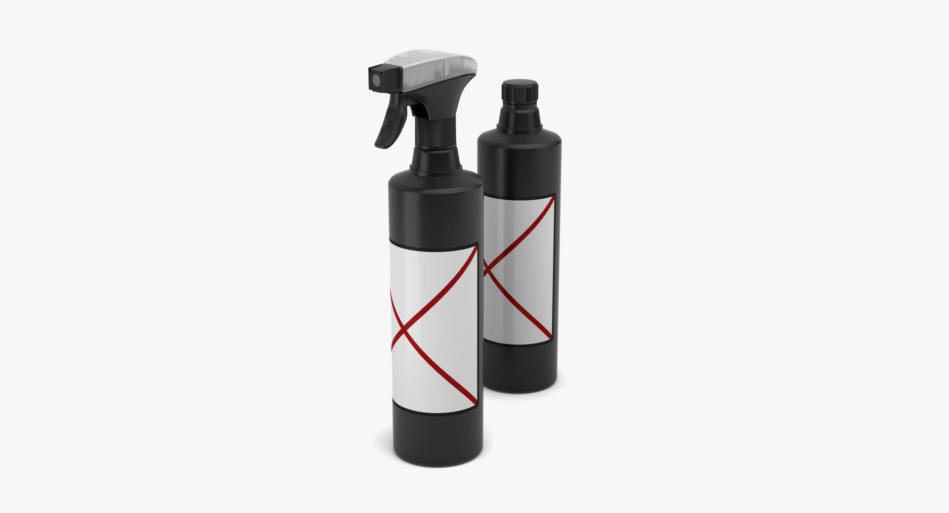 3d Model Bottle Spray