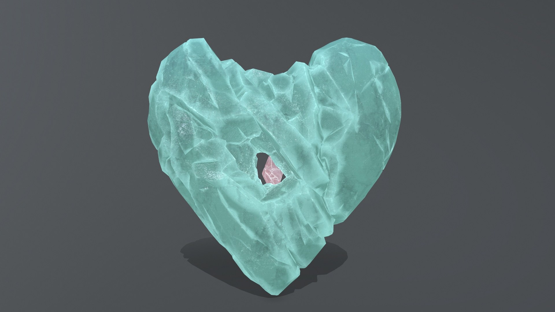 3D Broken Heart - TurboSquid 2084344