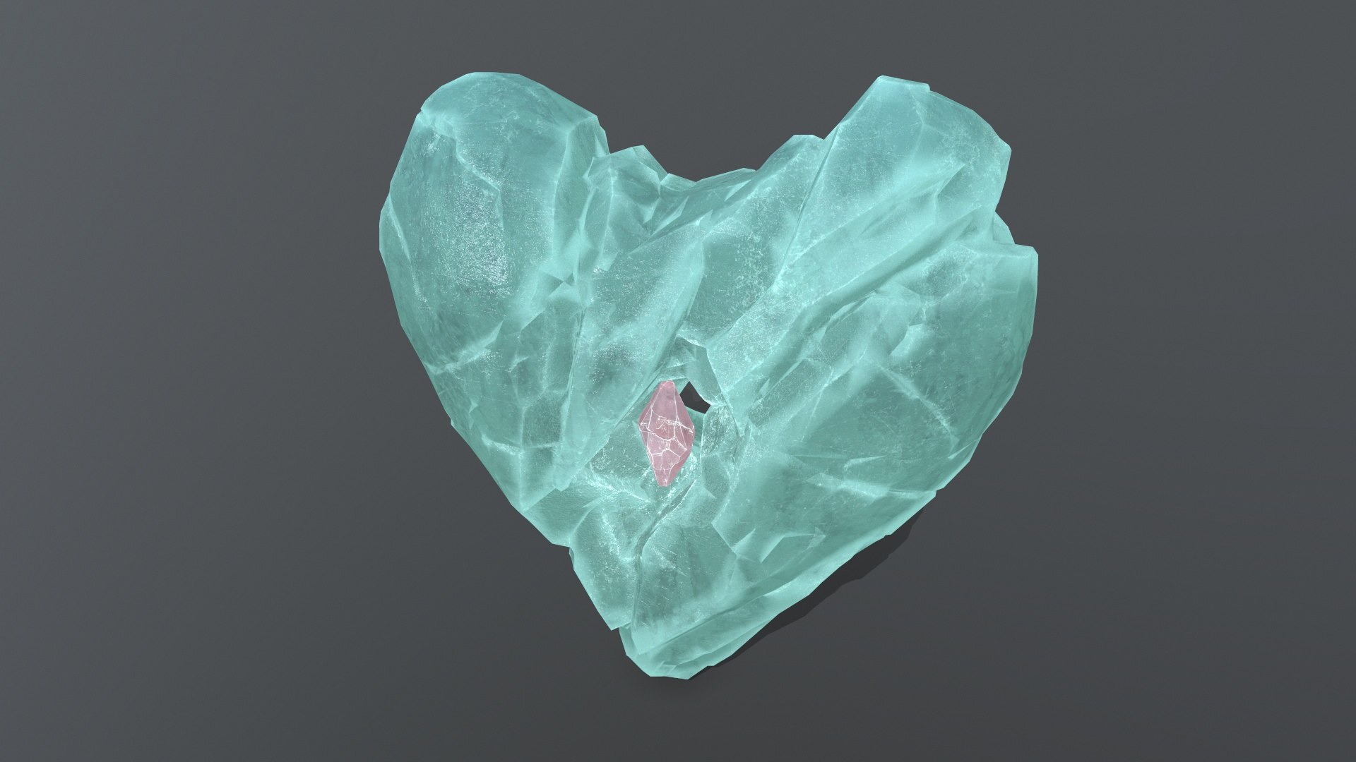 3D Broken Heart - TurboSquid 2084344