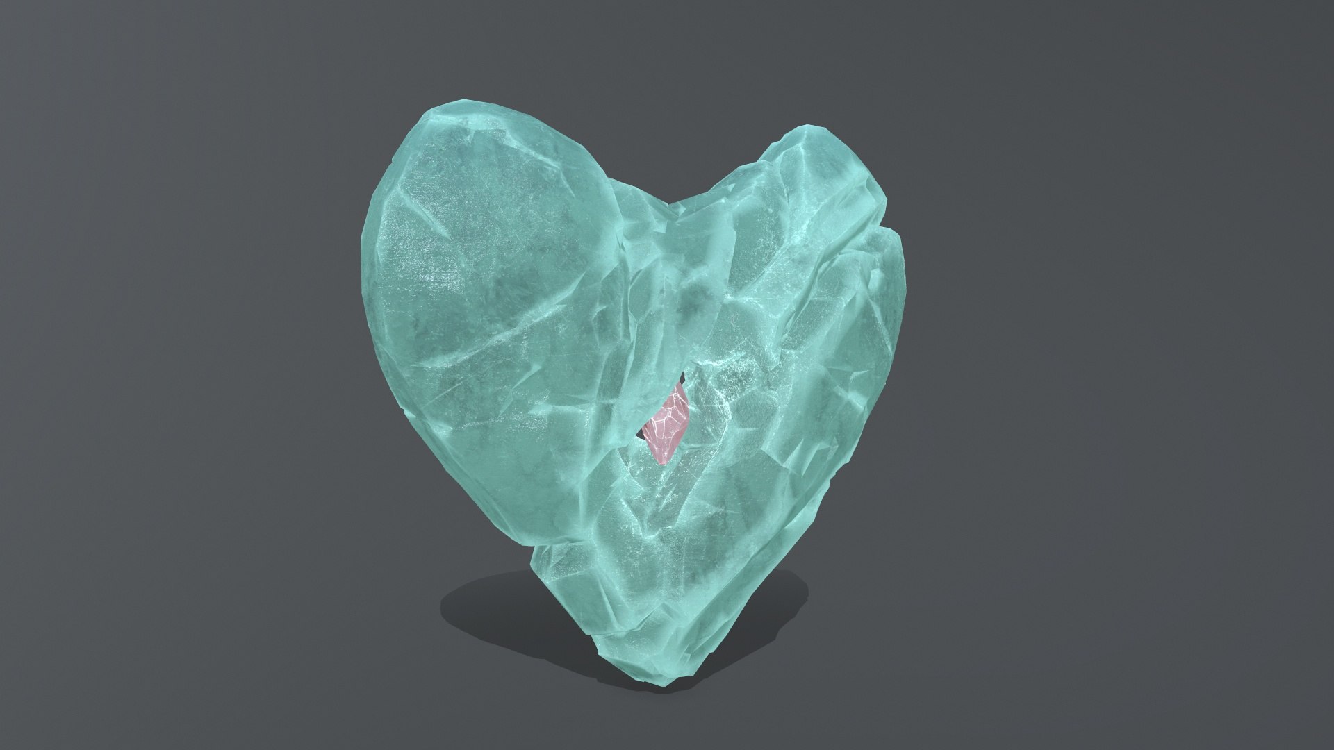 3D Broken Heart - TurboSquid 2084344