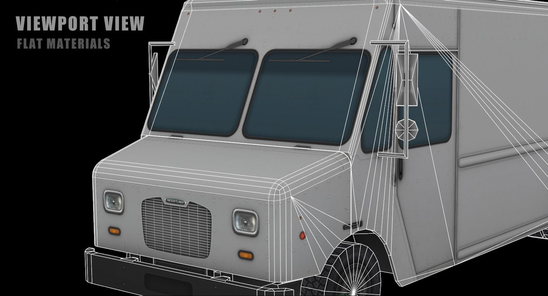 morgan olson step van 3d model