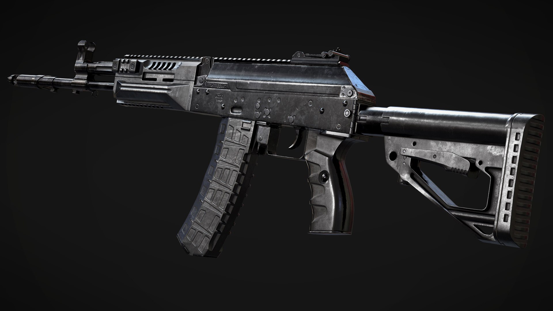 3D Ak-12 Ready Asset Fps - TurboSquid 1441376