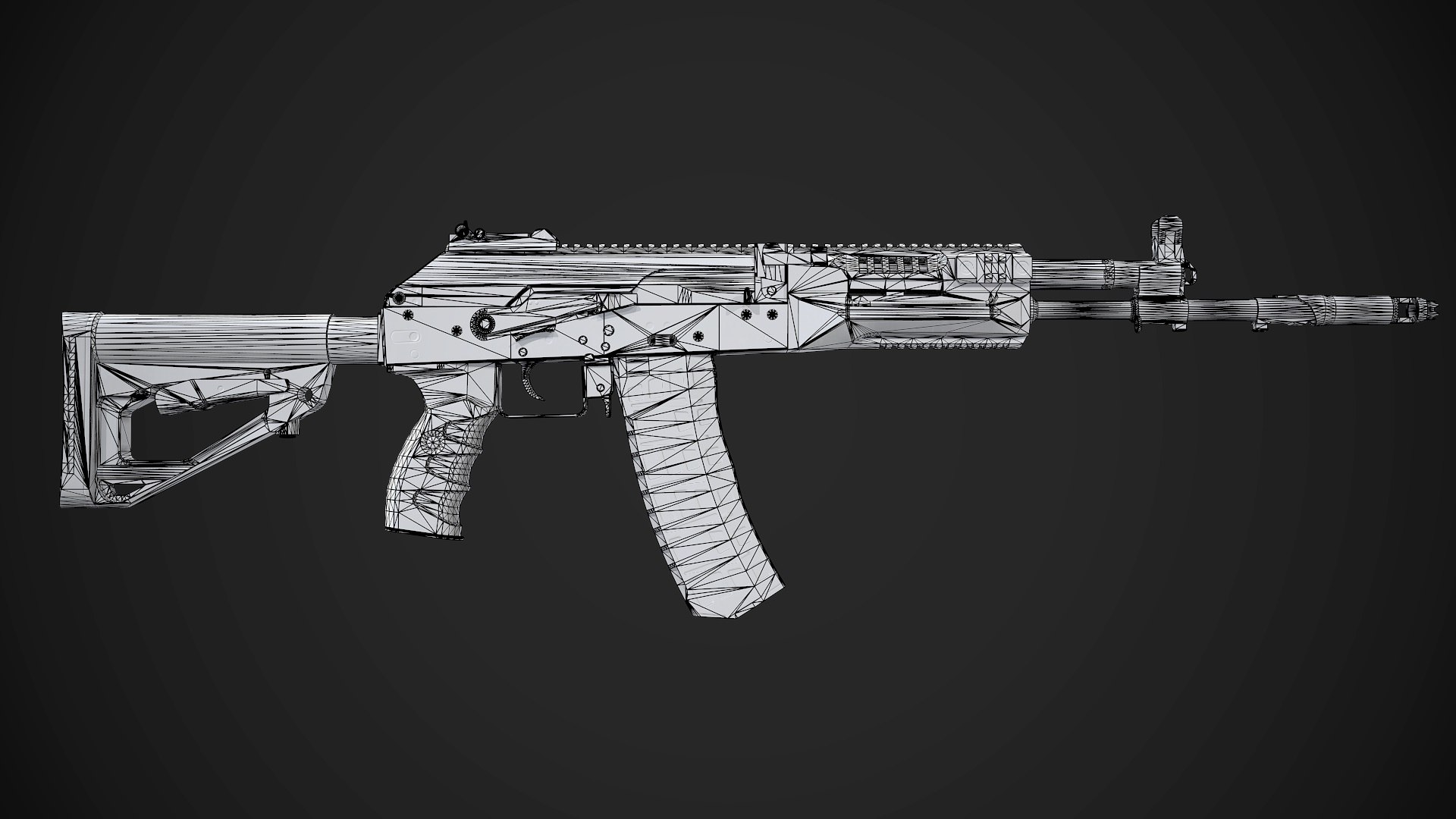3D Ak-12 Ready Asset Fps - TurboSquid 1441376