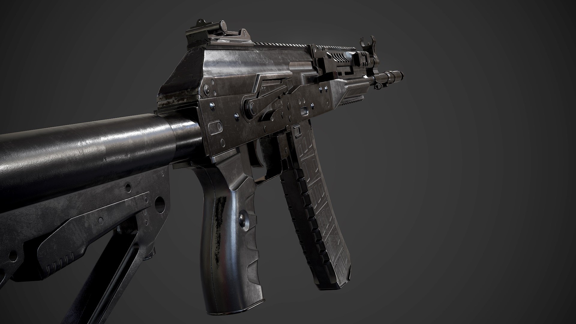 3D Ak-12 Ready Asset Fps - TurboSquid 1441376