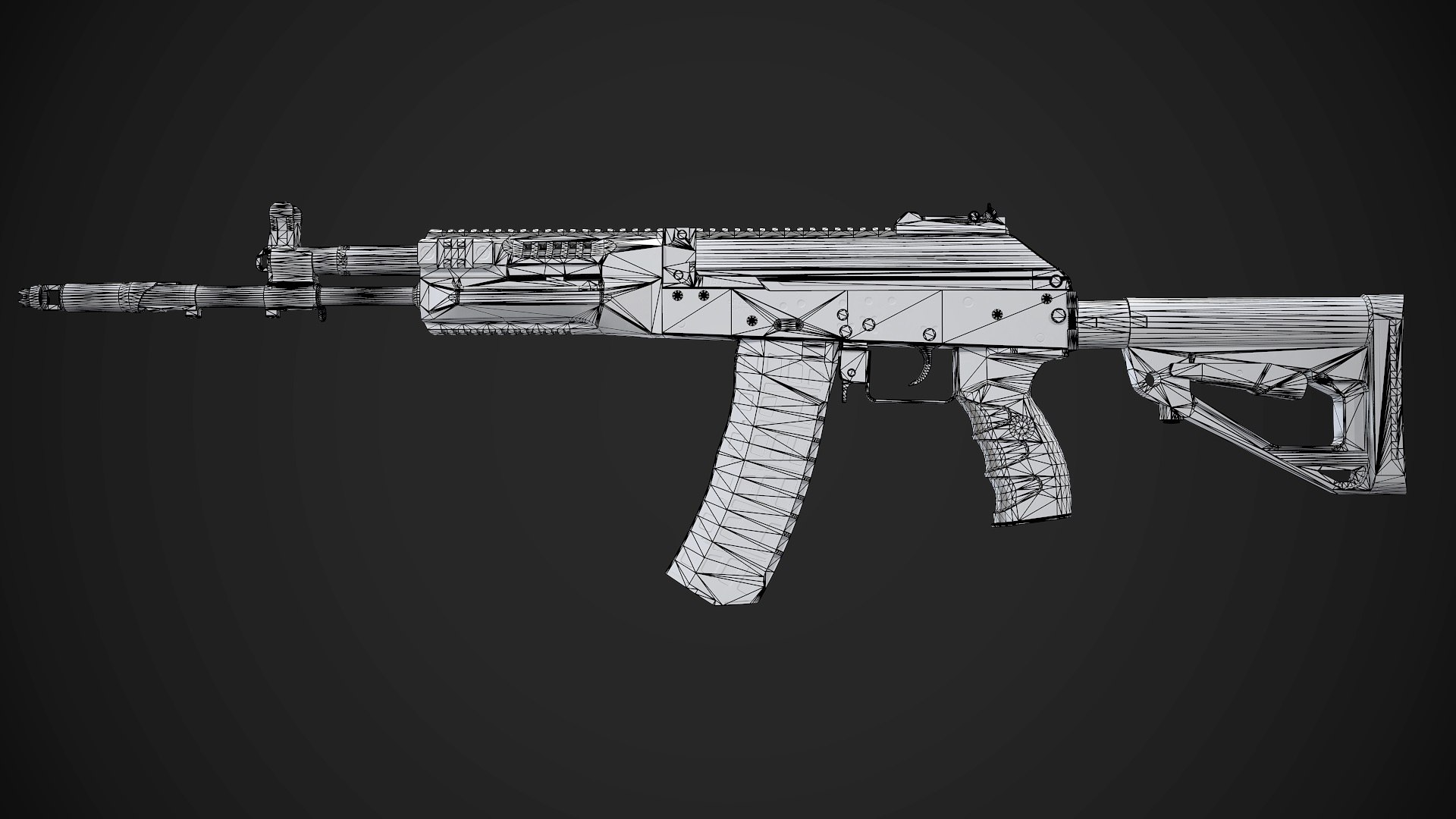 3D Ak-12 Ready Asset Fps - TurboSquid 1441376
