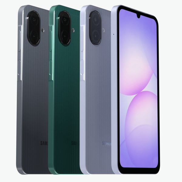 삼성 갤럭시 A07 모든 색상 3D 모델 - TurboSquid 2454181