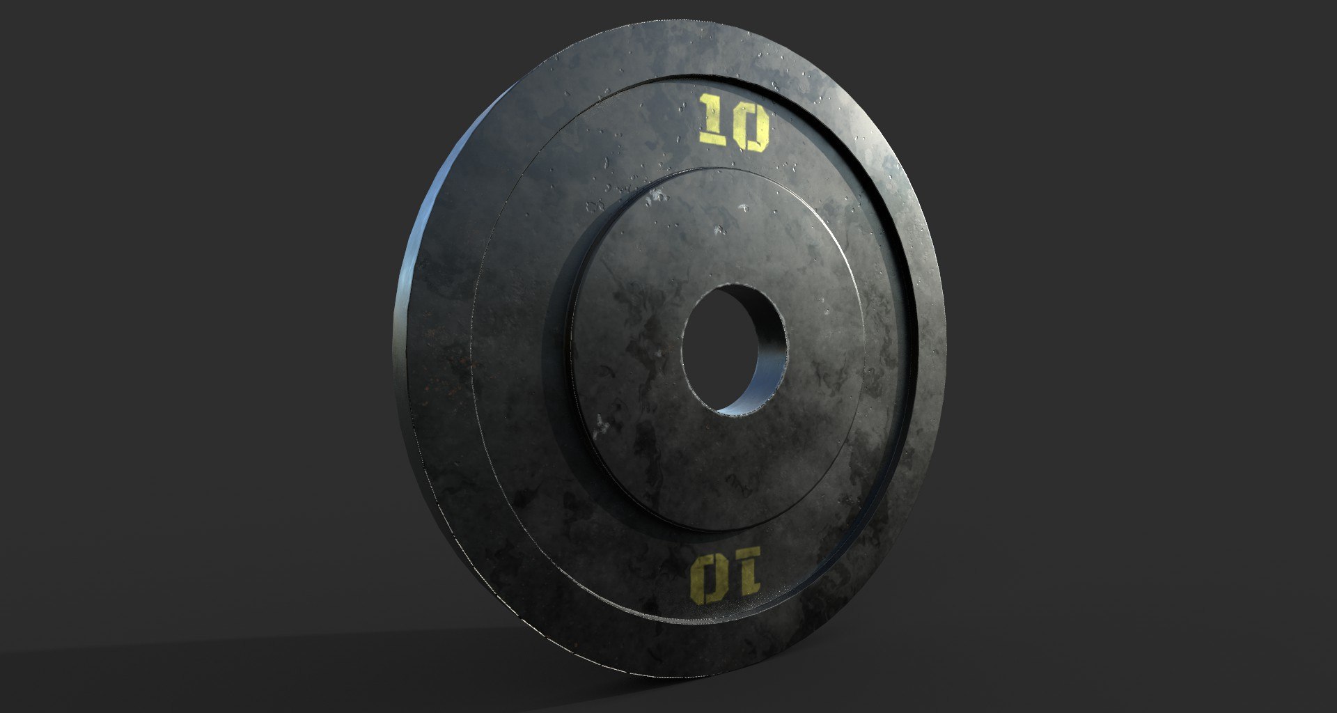 Barbell Weights 3D Model - TurboSquid 2177709