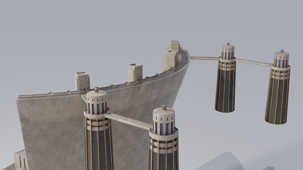 Hoover Dam with 4k Textures 3D 모델 - TurboSquid 1955940