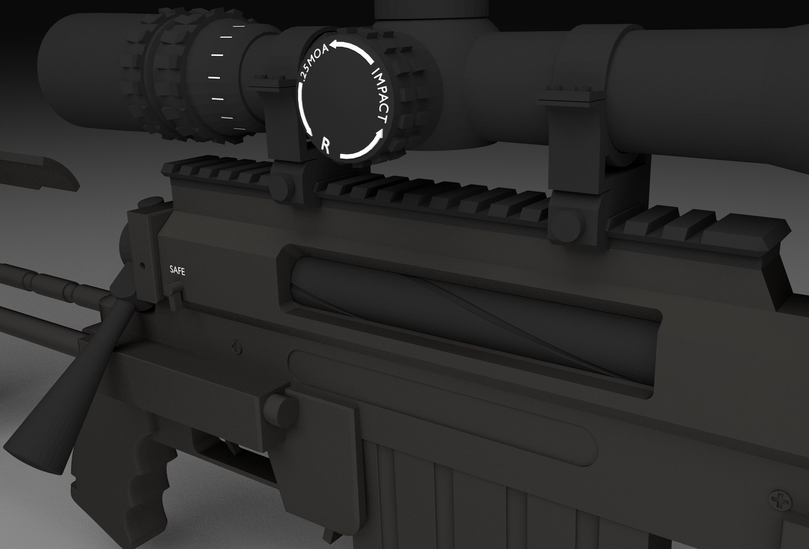 3d M200 408 Cheytac Intervention