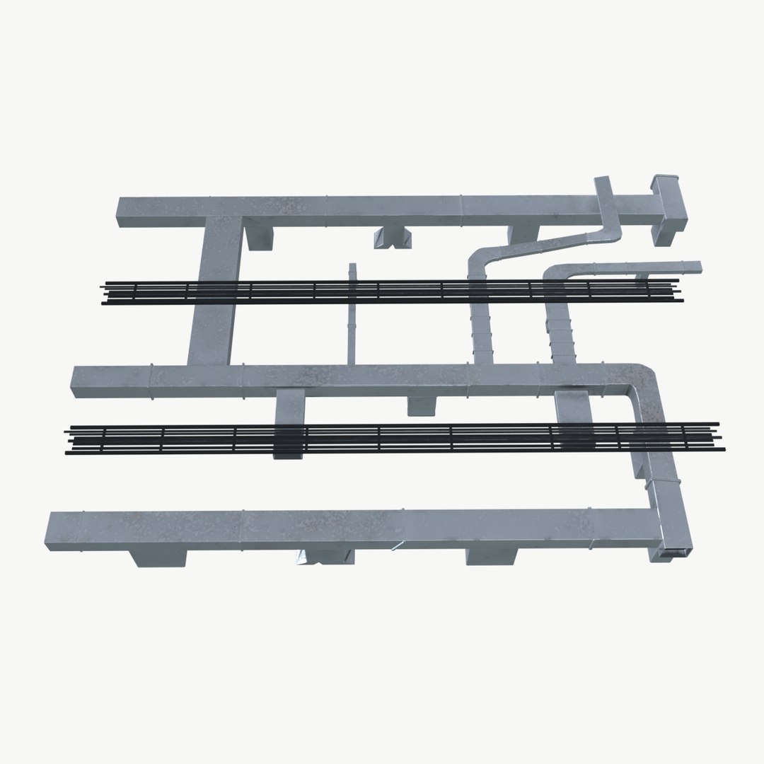 AC Duct 3D Model - TurboSquid 2264814
