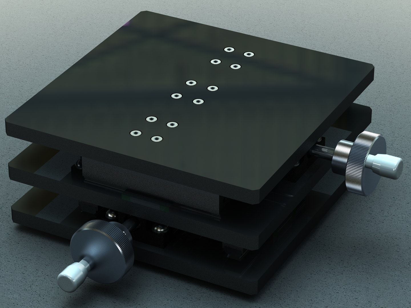 Custom Manual XY Table 3D model - TurboSquid 2156920