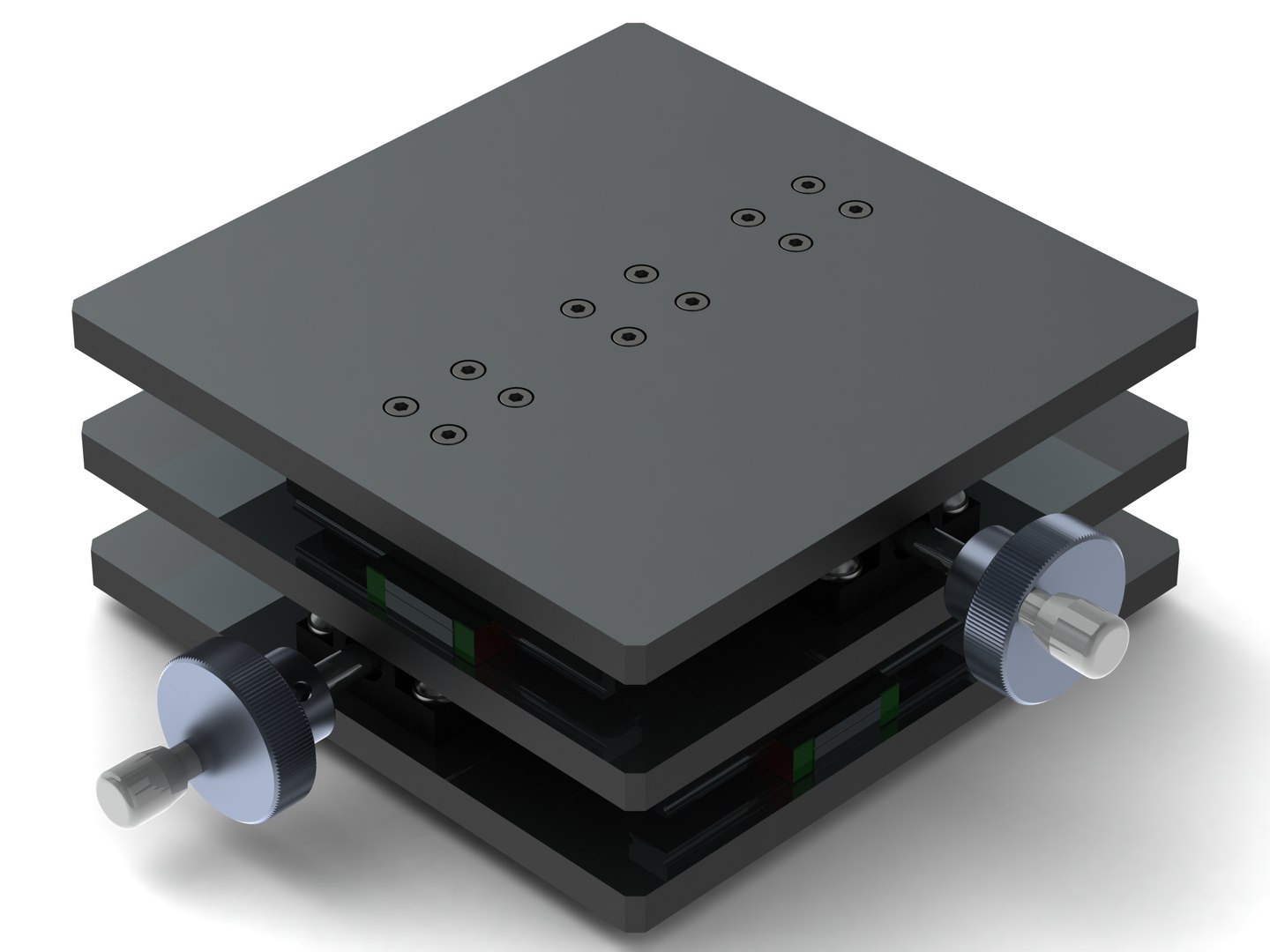 Custom Manual XY Table 3D model - TurboSquid 2156920