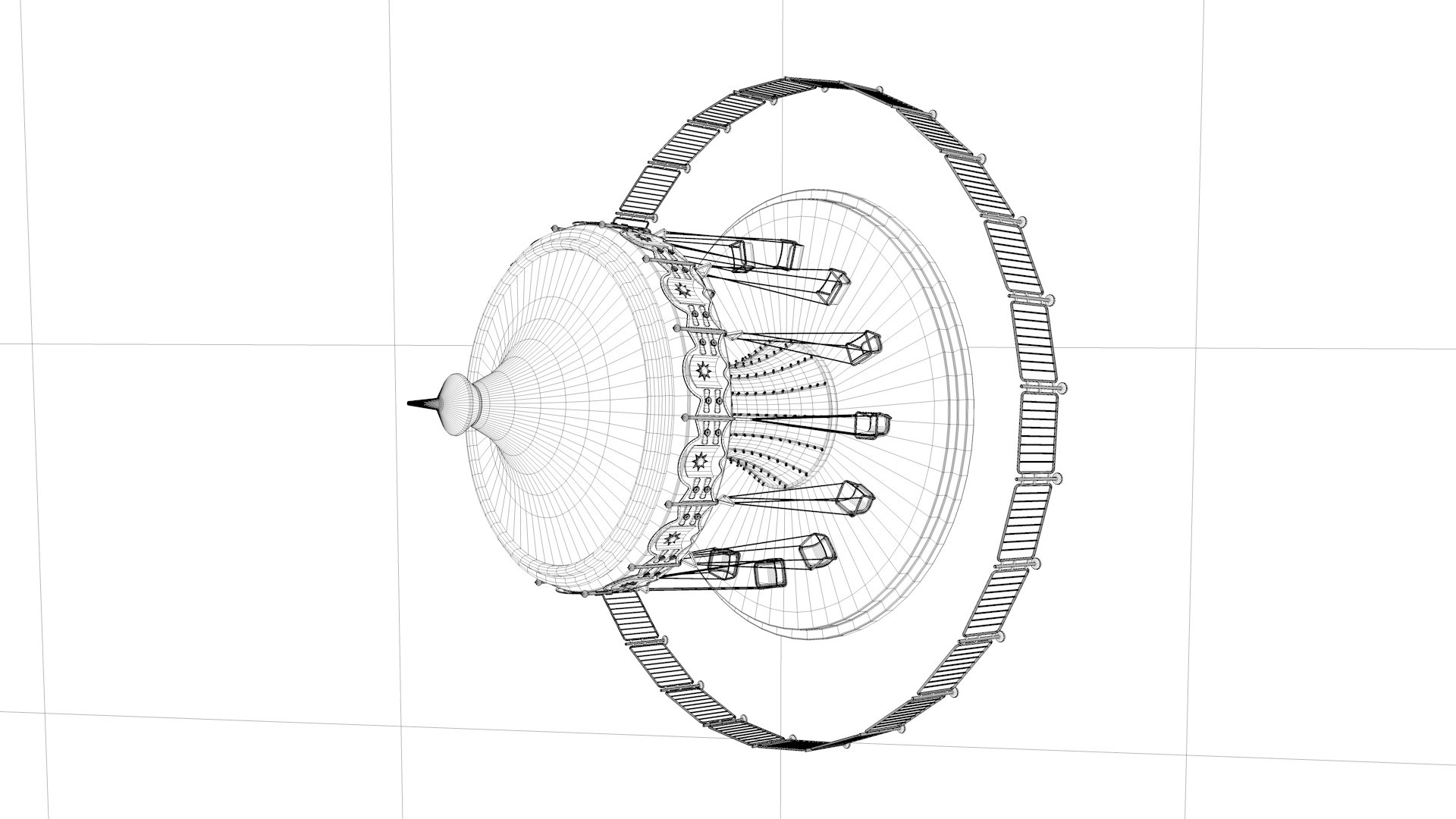 3D Model Funfair Ride - TurboSquid 1879758
