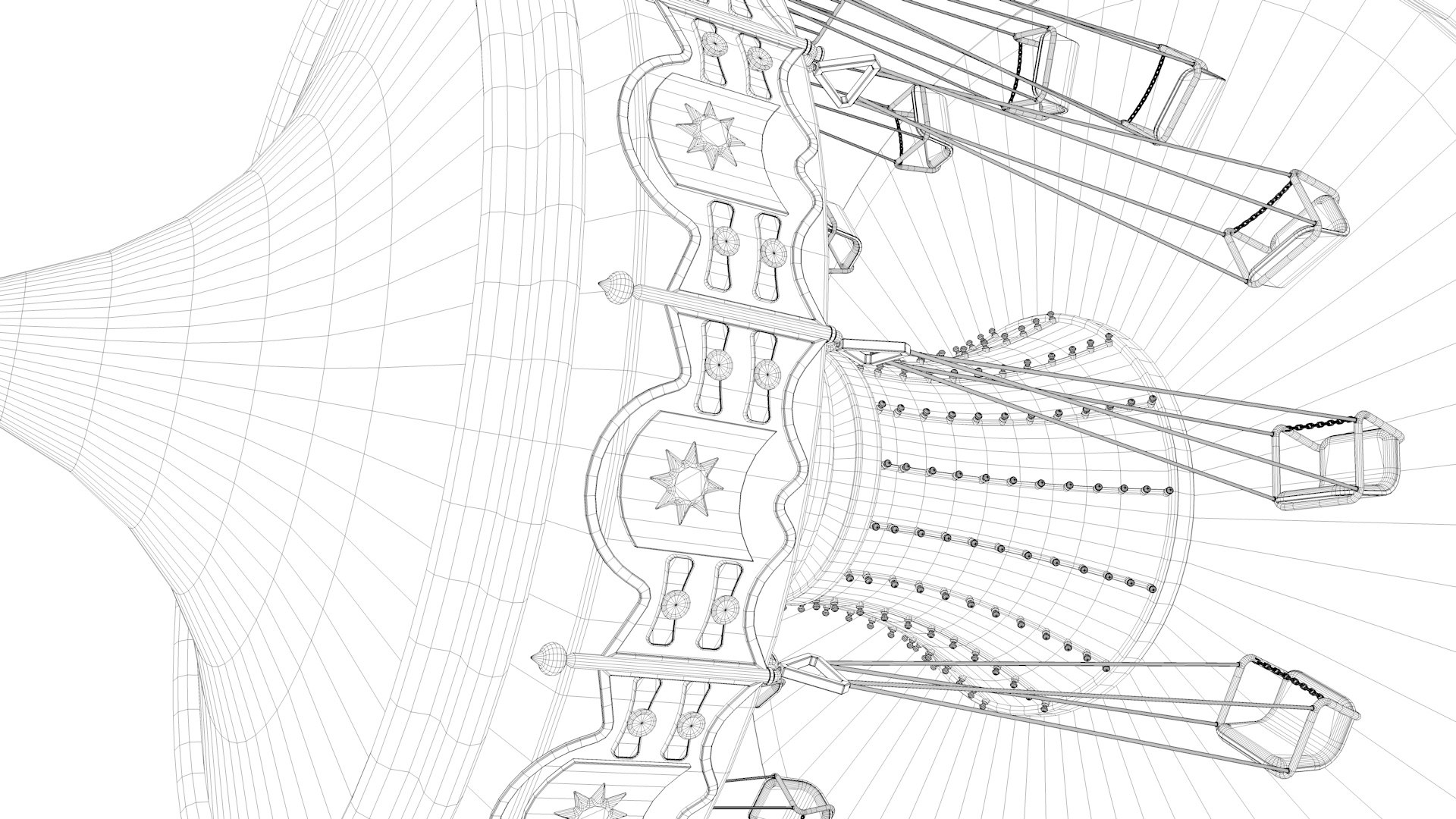 3D Model Funfair Ride - TurboSquid 1879758