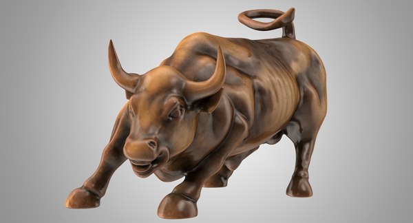 Charging Bull Animal