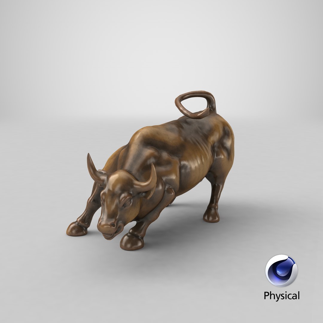 3D Model Charging Bull V2 - TurboSquid 2101111