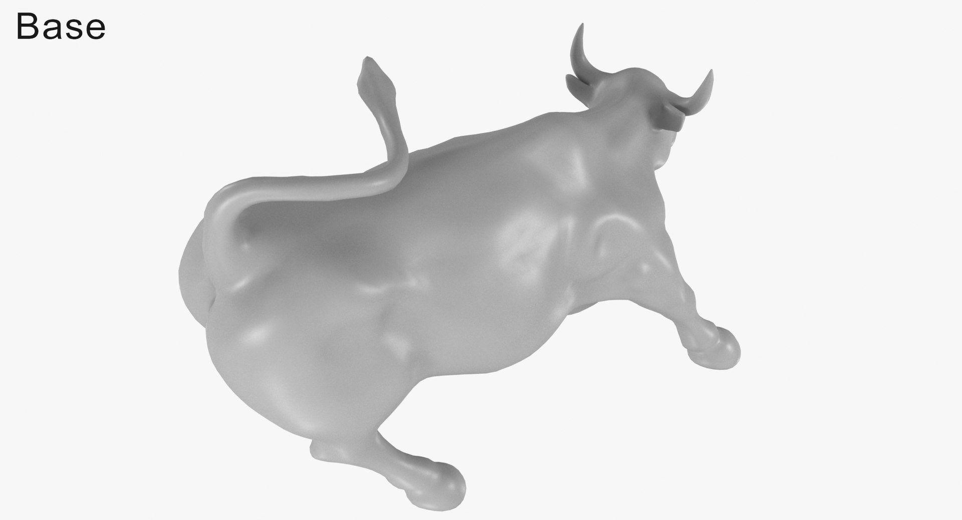 3D Model Charging Bull V2 - TurboSquid 2101111