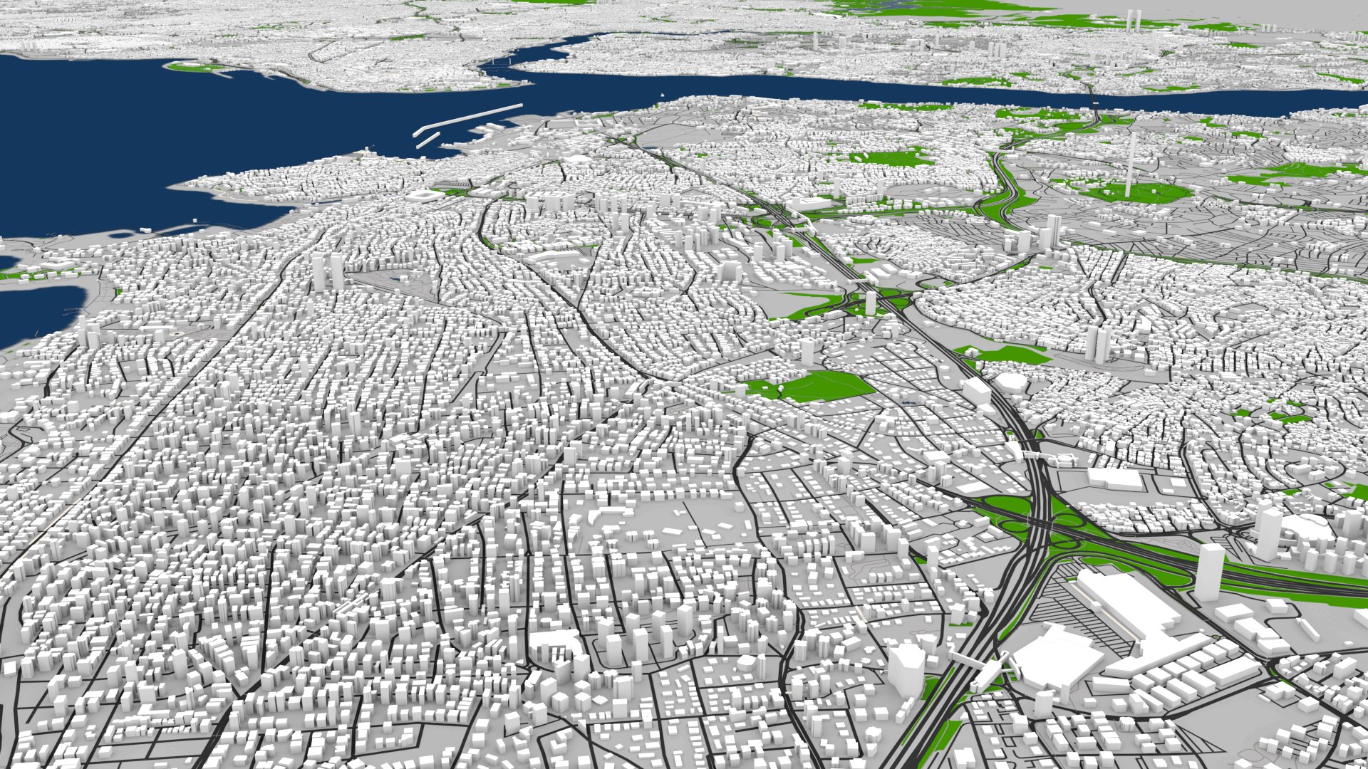 Istanbul City Turkey 3D Model - TurboSquid 2379034