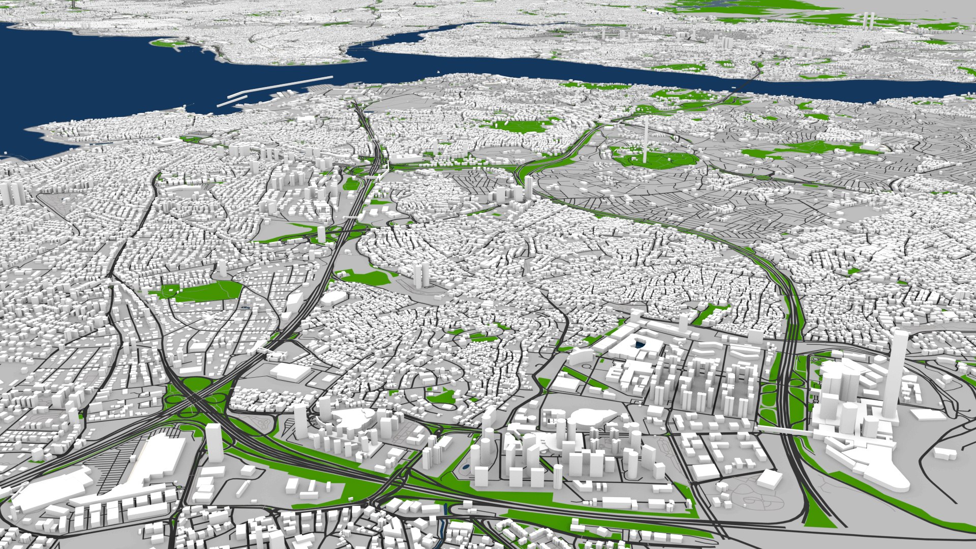 Istanbul City Turkey 3D Model - TurboSquid 2379034