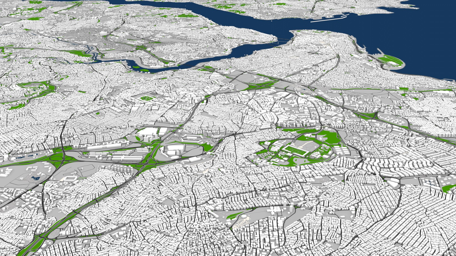 Istanbul City Turkey 3D Model - TurboSquid 2379034
