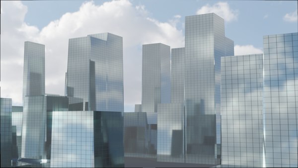 3D Quick Modern City 1d - TurboSquid 1978225