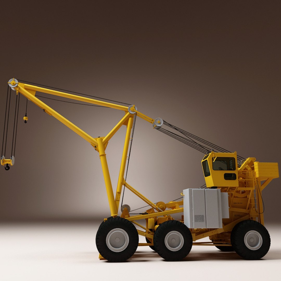 3d flight deck crane tilly