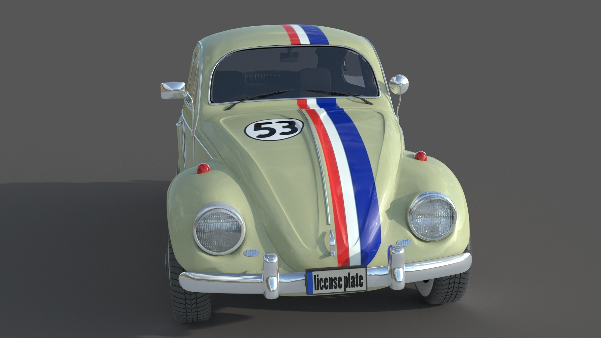 3D Model Volkswagen Beetle 1974 - TurboSquid 1896855
